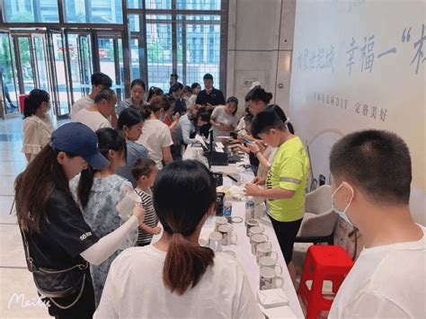 相聚世纪城幸福一“杯”子东湖世纪城马克杯diy活火热进行活动