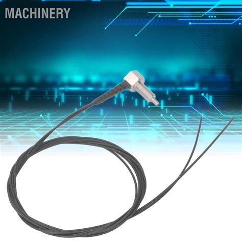 Machinery Fiber Optic Sensor Optical Reflective Probe Cable Electronic Component 0‑830mm