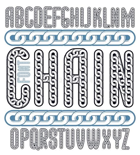 Vector Condensed Tall Font Trendy Typescript Can Be Used In Art Creation Stock Vector