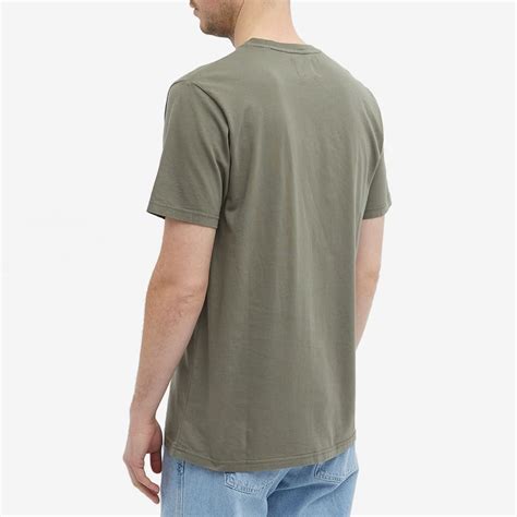 Colorful Standard Mens Classic Organic T Shirt In Dusty Olive Colorful