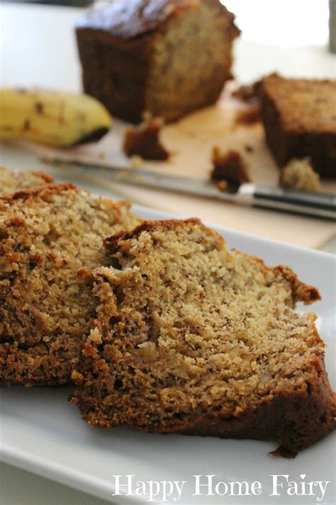 Recipe Super Simple Banana Bread Happy Home Fairy
