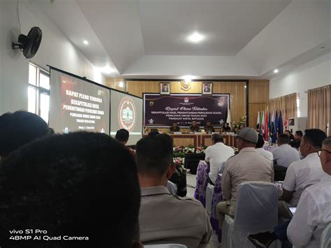 KPU Bitung Gelar Rapat Pleno Terbuka Rekapitulasi Suara Pemilu 2024