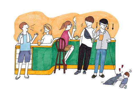 ひとっ風呂浴び、ビールを1杯ひっかける。そんな働き方だっていいじゃない Roomie（ルーミー） かわいいイラスト イラスト チル