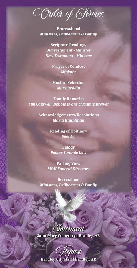 Angela Caldwell Marshall — Mcfadden And Hitchye Funeral Enterprises
