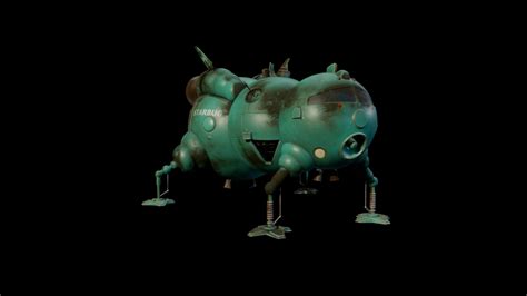 Starbug Red Dwarf Buy Royalty Free 3d Model By Haughtygrayalien