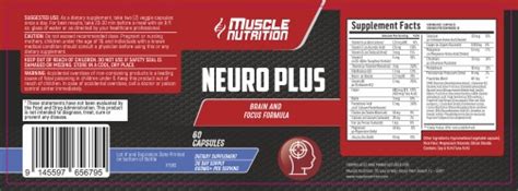 Muscle Nutrition Neuro Plus At A Discounted Price Of 18 90
