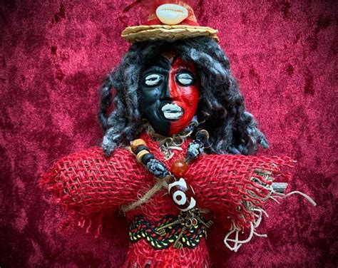 Papa Legba Voodoo Altar Doll Voodoo Doll Lwa Spirit Doll Voodoo Loa
