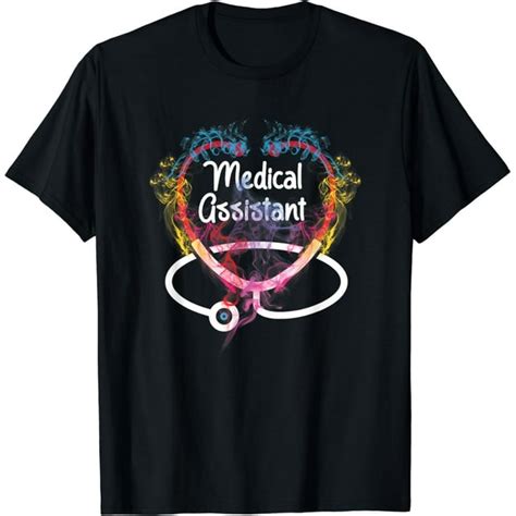 Medical Assistant Stethoscope Nursing Healthcare Worker T Shirt