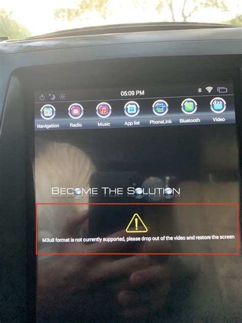 M3u8 Format Is Not Currently Supported Please Drop Out Of The Video And Restore The Screen