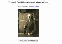 An Example Of AJAX With Vanilla Javascript IDevie