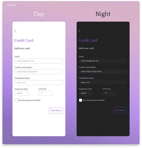 2100 With Daily Ui Credit Card By Elizaveta M On Dribbble