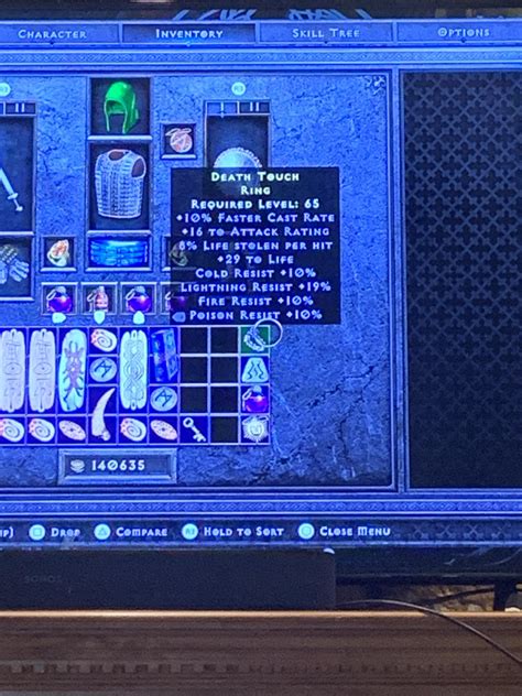 Fcr Ring With Resists Life Steal R Diablo Resurrected