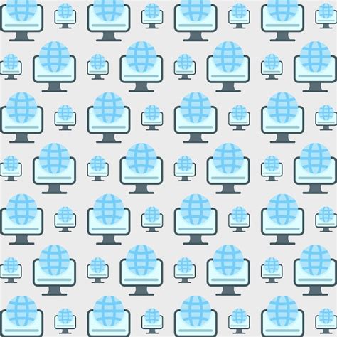 Premium Vector Internet Pattern Beautiful Repeating Vector