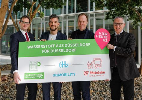 Wasserstoff Stadtwerke Und Rheinbahn Investieren Stadtwerke Düsseldorf