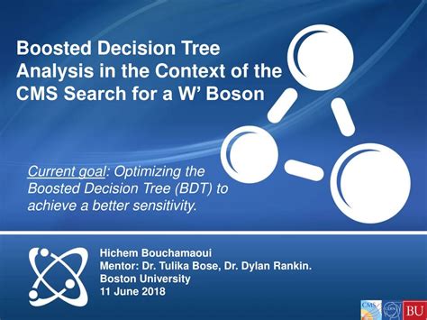 Ppt Boosted Decision Tree Analysis In The Context Of The Cms Search