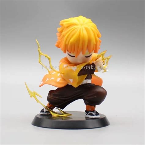 Aoak Figure Store的动漫模型 模型手办 Demon Slayer Thunder Position Gk Zenitsu Agatsuma Anime Figure