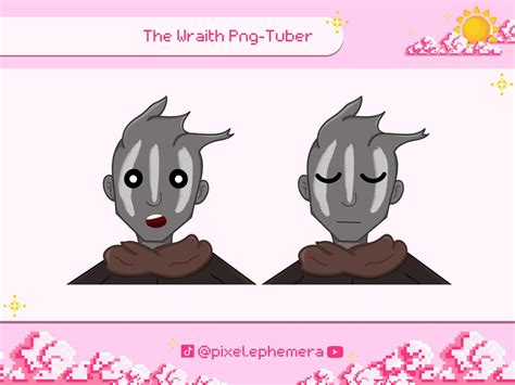 The Wraith Png Tuber Dbd Cute Philip Ojomo Horror Streaming Twitch Youtube Etsy