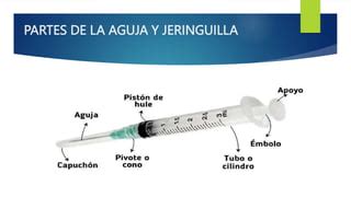 Partes De Una Jeringa Y Vías De Administración De Medicamentos Pptx