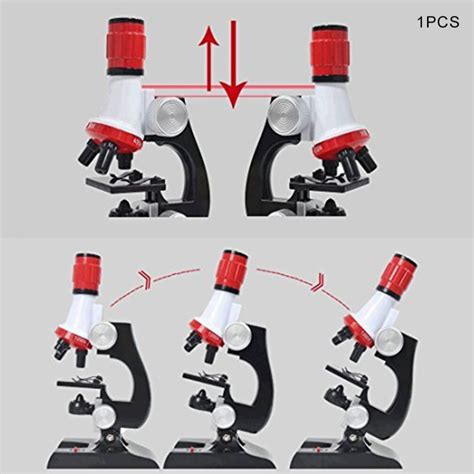 Microscope Kit Lab Led 1200x Home School Science E Grandado