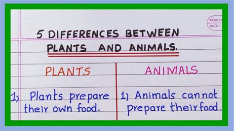 What Is The Difference Between Reproduction In Plants And Animals at Jeff Span blog