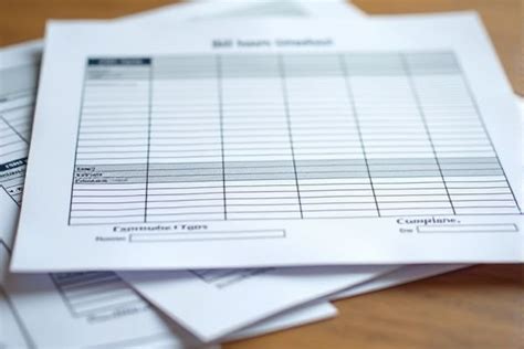 Free Billable Hours Timesheet Excel Template For Efficient Time