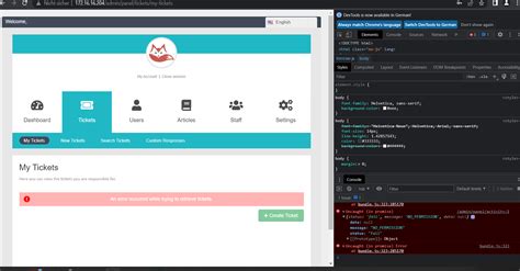 Dashboard Loading Without End When Visiting Via Ip · Issue 1226 · Opensupportsopensupports