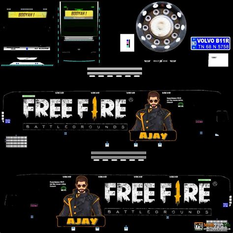 Bus Skin Design For Bus Simulator Indonesia