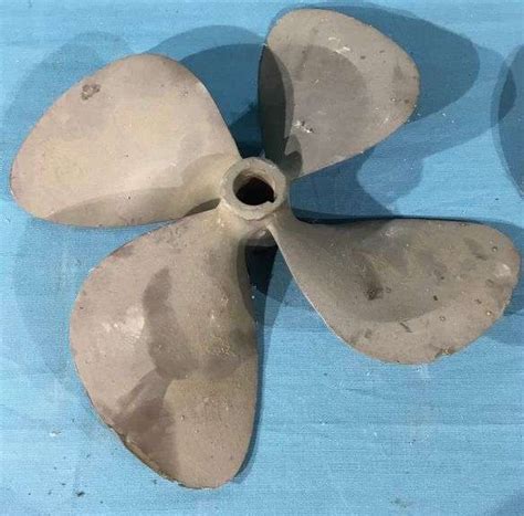 3 Pc Brass Boat Props Sherwood Auctions