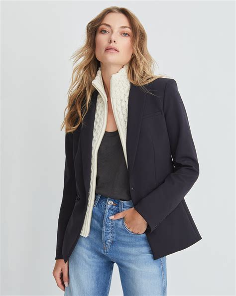 Veronica Beard Scuba Dickey Jacket Upstate Dickey Shopstyle Blazers