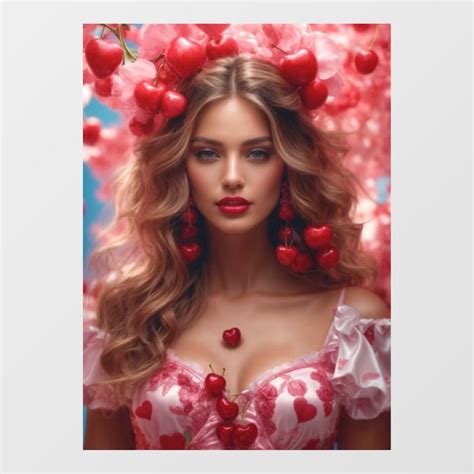 Window Cling Zazzle Window Clings Fashion Photography Brunette Beauty