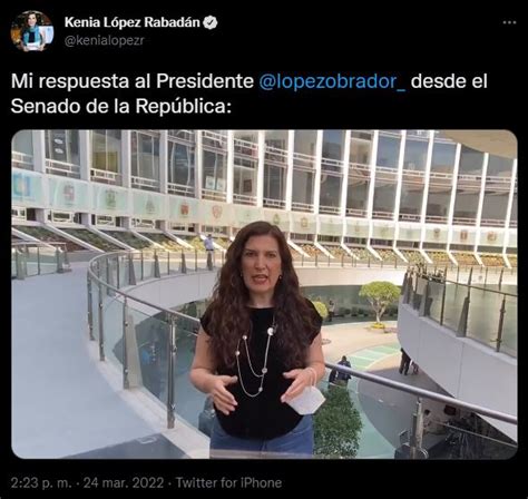 Kenia López Rabadán retó a AMLO a formalizar invitación al AIFA tras