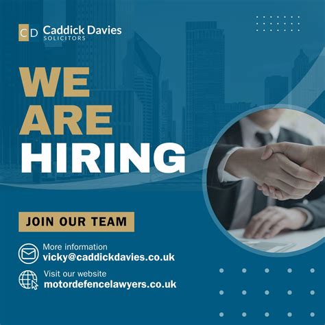 Victoria Kean On Linkedin Caddick Davies Solicitors Are Recruiting For