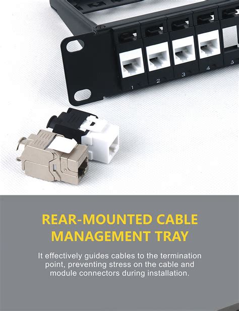 Front Pulling Tray 24 Port Unhielded Blank Ethernet Patch Panel Suppliers Manufacturers