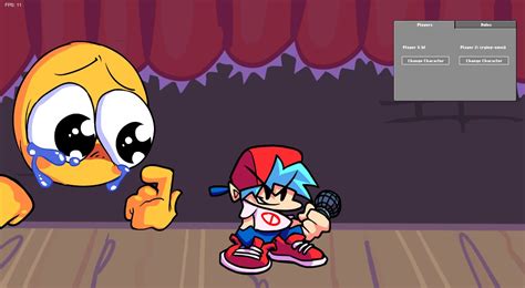 Crying Emoji Over Expurgation In Fnf Multiplayer Friday Night Funkin