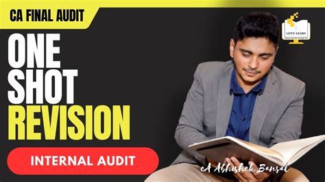 Ca Final Audit Internal Audit Nov 2024 Youtube