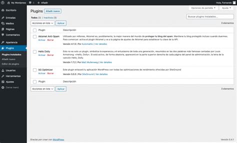 Cómo desactivar todos los plugins desde la base de datos Ayuda WordPress