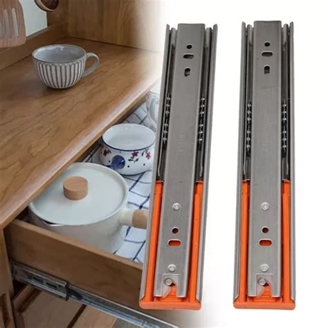 Smooth And Silent Stainless Steel Drawer Rail For Kitchen Drawers 10 12