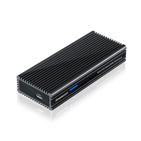 Simplecom Se528 Nvme M2 Ssd To Usb 32 Gen 2x2 Usb C Enclosure 20gbps