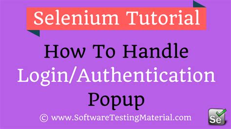 Secureauth Sign In Pop Up How To Handle Robot Framework Robot