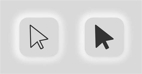 Premium Vector Computer Mouse Pointer Icon Cursor Arrow Illustration Symbol Click Arrowhead Vector