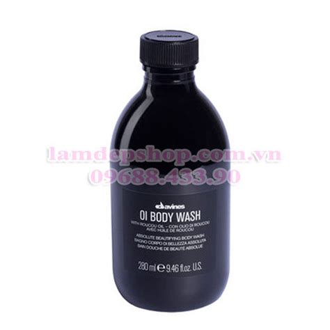 Sữa Tắm Davines Oi Body Wash Gel Tắm Cấp ẩm Và Làm Da Mềm Mượt