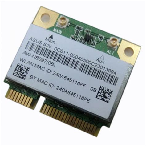 New Atheros AR5B225 WIFI Wireless Bluetooth 4 0 Half MINI PCI E Card Better Than 1030 6235 6230