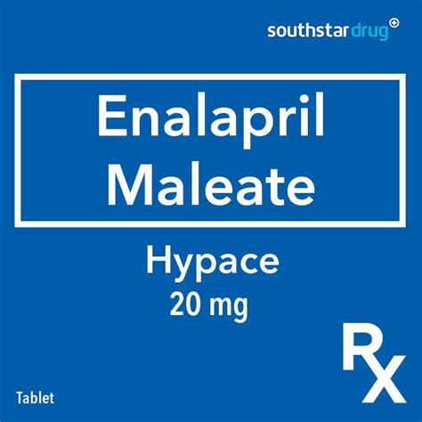 Buy Rx Hypace 20 Mg Tablet Online Southstar Drug