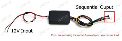 Led Sequential Flash Module Box For Turn Signal Light Retrofit Use
