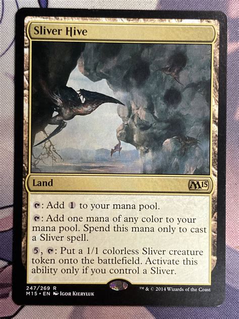 Yahooオークション Mtg 《スリヴァーの巣sliver Hive》 M15 英語