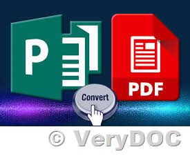 Will Verydoc Doc To Any Converter Command Line Converts Microsoft Publisher Pub Files To Pdf