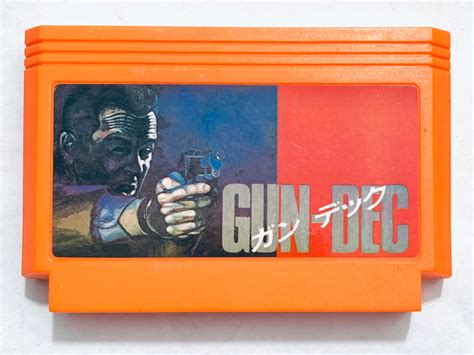 Gun Dec Famiclone Fc Nes Vintage Cart Cuchiwaii