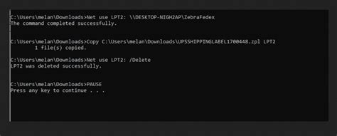 Netsuite Printing Zpl File Using Batch File Issue Stack Overflow