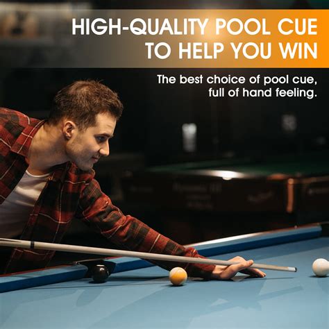 Hmqq Pool Cue Stickbillairds Cue Stick Pool Stick 58