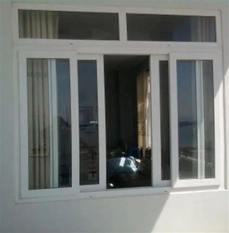 Winpro 5mm Upvc Balcony Covering Sliding Cum Fixed Window 8 X 4 At